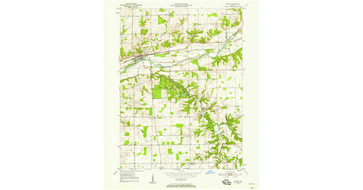 Old Maps of Huntington County, IN | Pastmaps