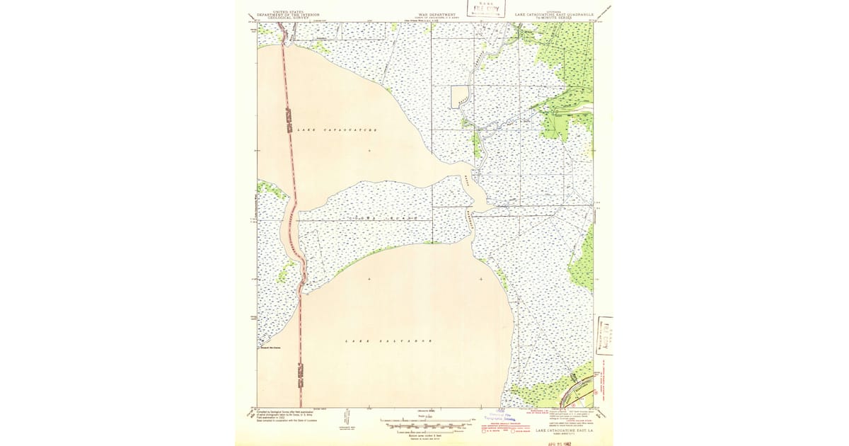 1940s Maps of Westwego, LA | Pastmaps