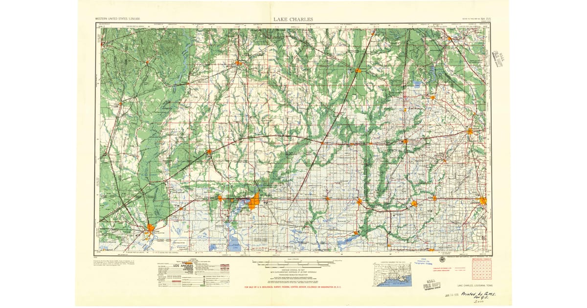 Old Maps of Veltin, LA | Pastmaps