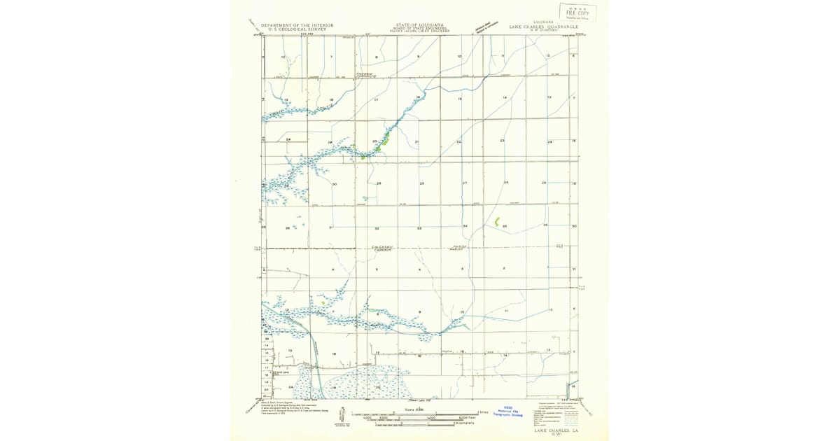 Old Maps of Prairieland, LA | Pastmaps