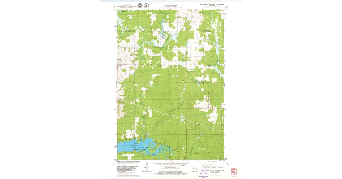 1970s Maps of Wilson, WI | Pastmaps