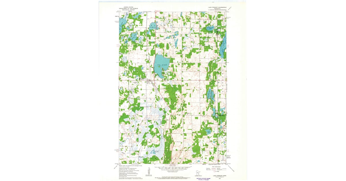 1960s Maps of Anoka County, MN | Pastmaps