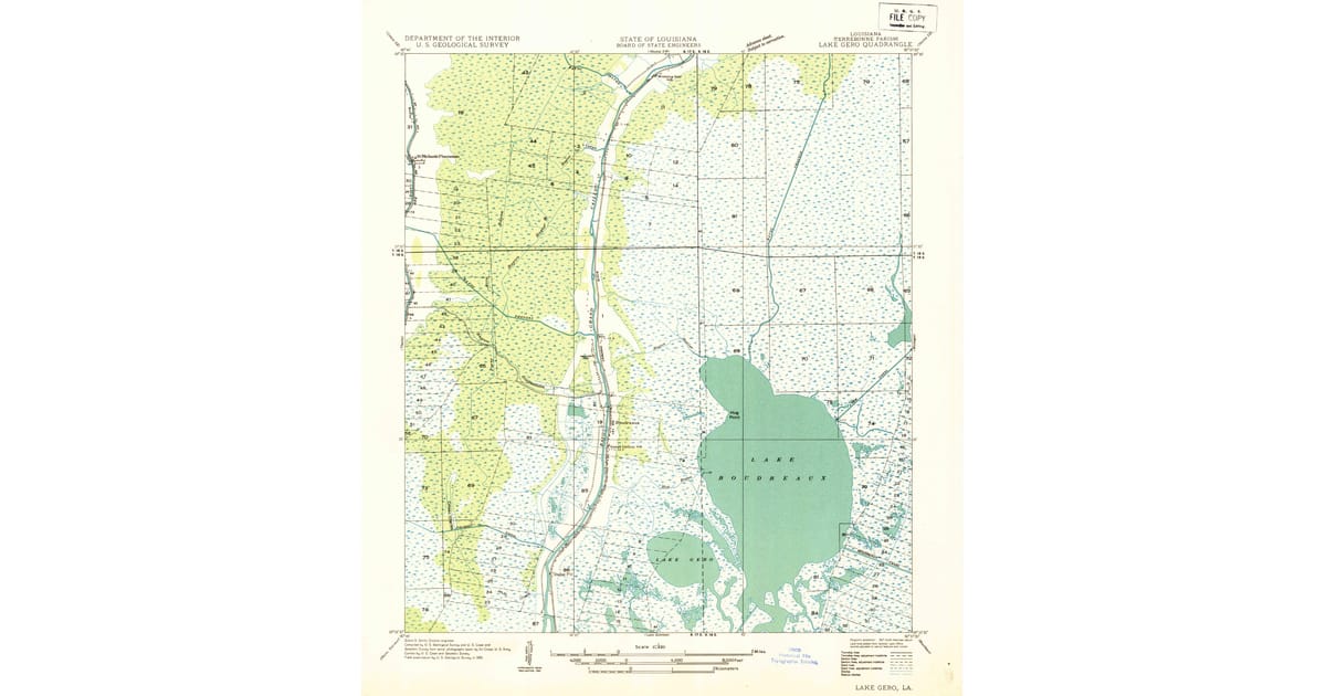 1900s (20th Century) Maps of Dulac, LA | Pastmaps