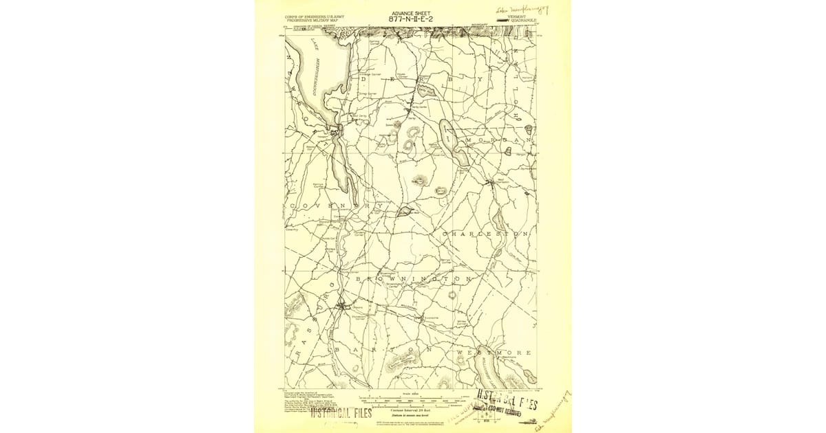 Old Maps of Orleans County, VT | Pastmaps