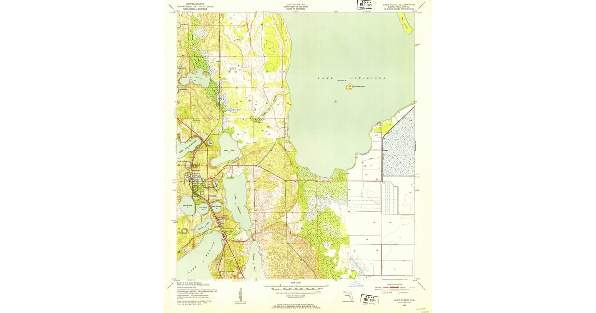 Old Maps of Highlands Park Estates, FL | Pastmaps