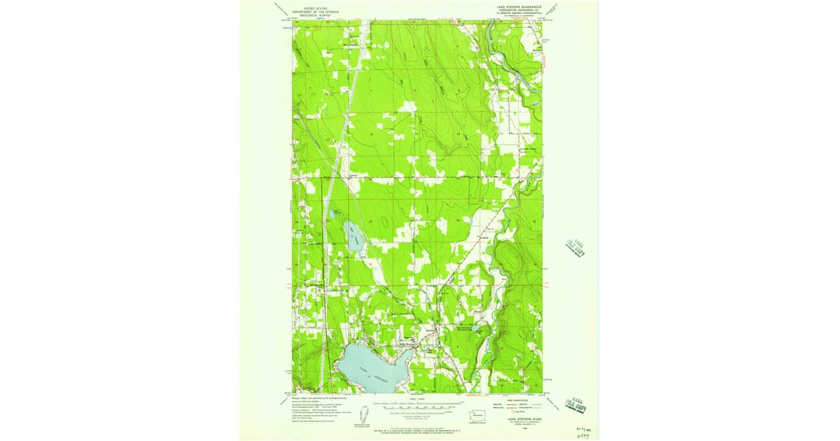1950s Maps of Lochsloy, WA | Pastmaps