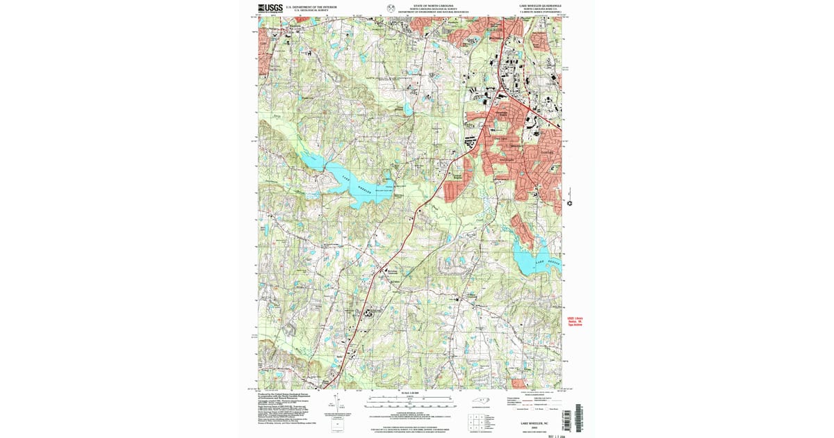 2000s (21st Century) Maps of Commonwealth Estates, Wake County | Pastmaps