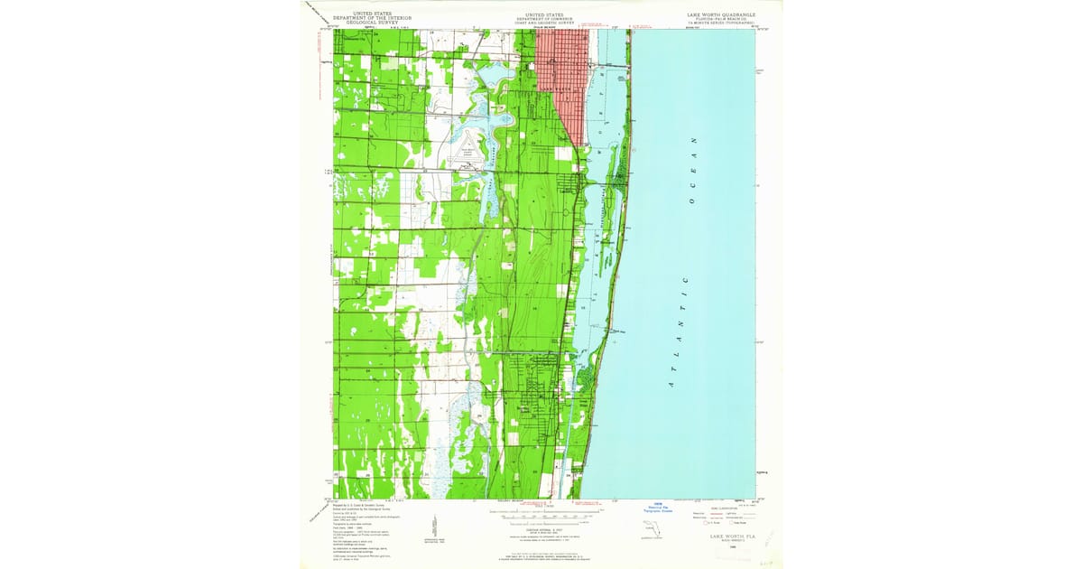 Old Maps of Boynton Beach, FL | Pastmaps