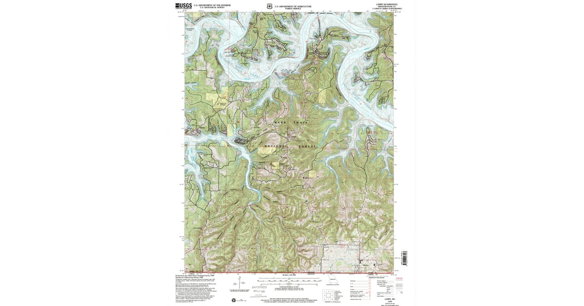 1990s Maps of Baxter, MO | Pastmaps