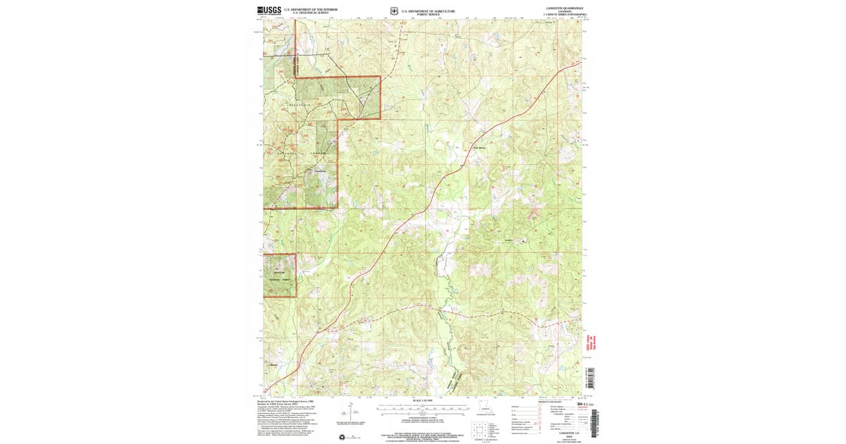2000s (21st Century) Maps of Webster Parish, LA | Pastmaps