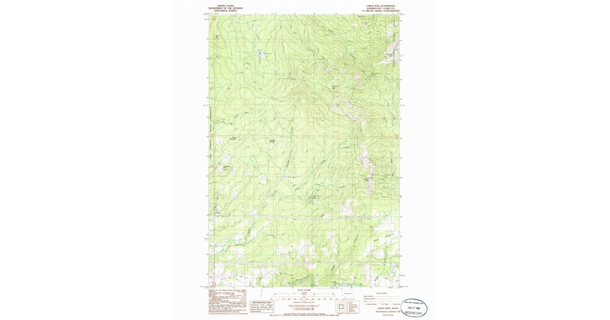 1980s Maps of Sunnyside, WA | Pastmaps