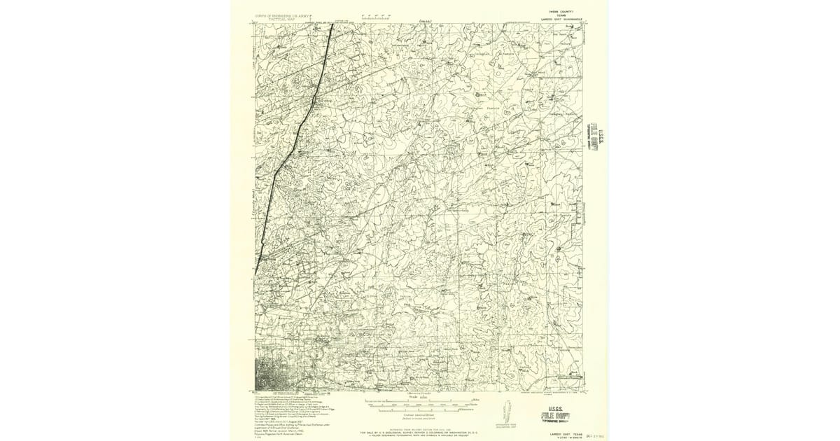 Old Maps of La Coma Colonia, TX | Pastmaps