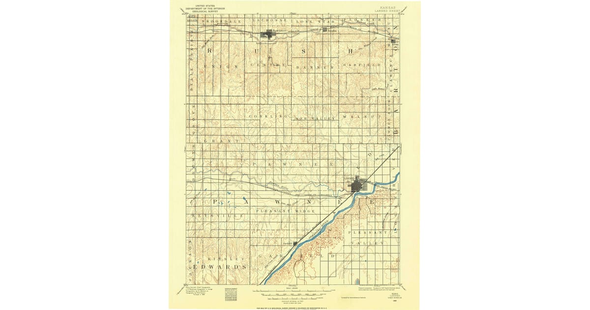 1880s Maps of Barton County, KS | Pastmaps