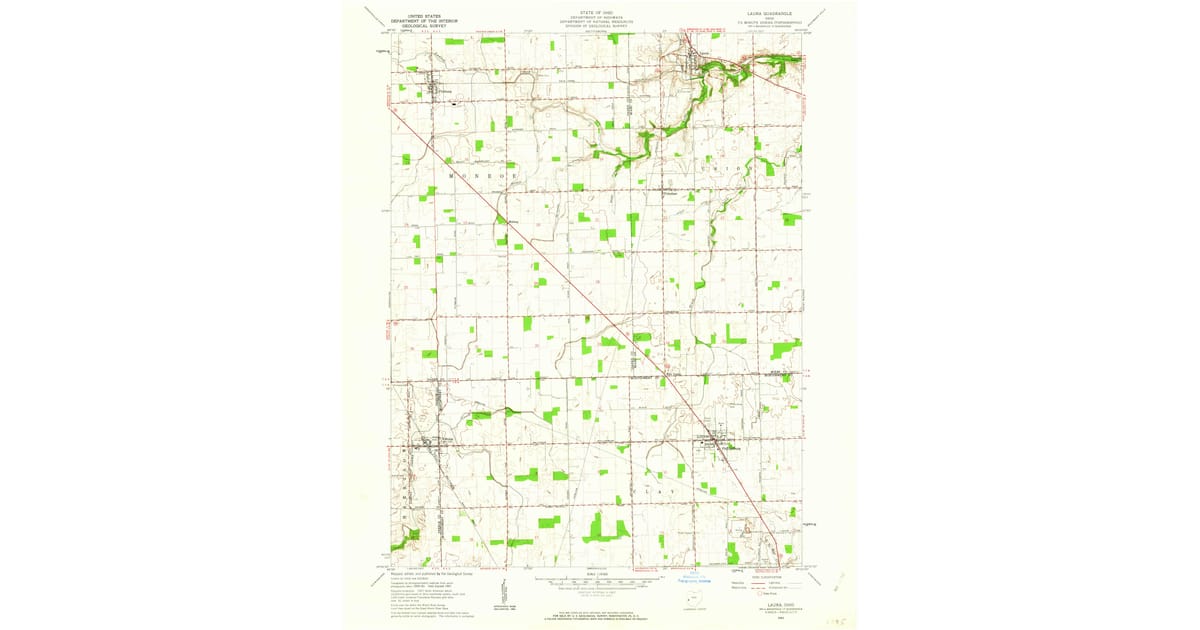 1960s Maps of Miami County, OH | Pastmaps