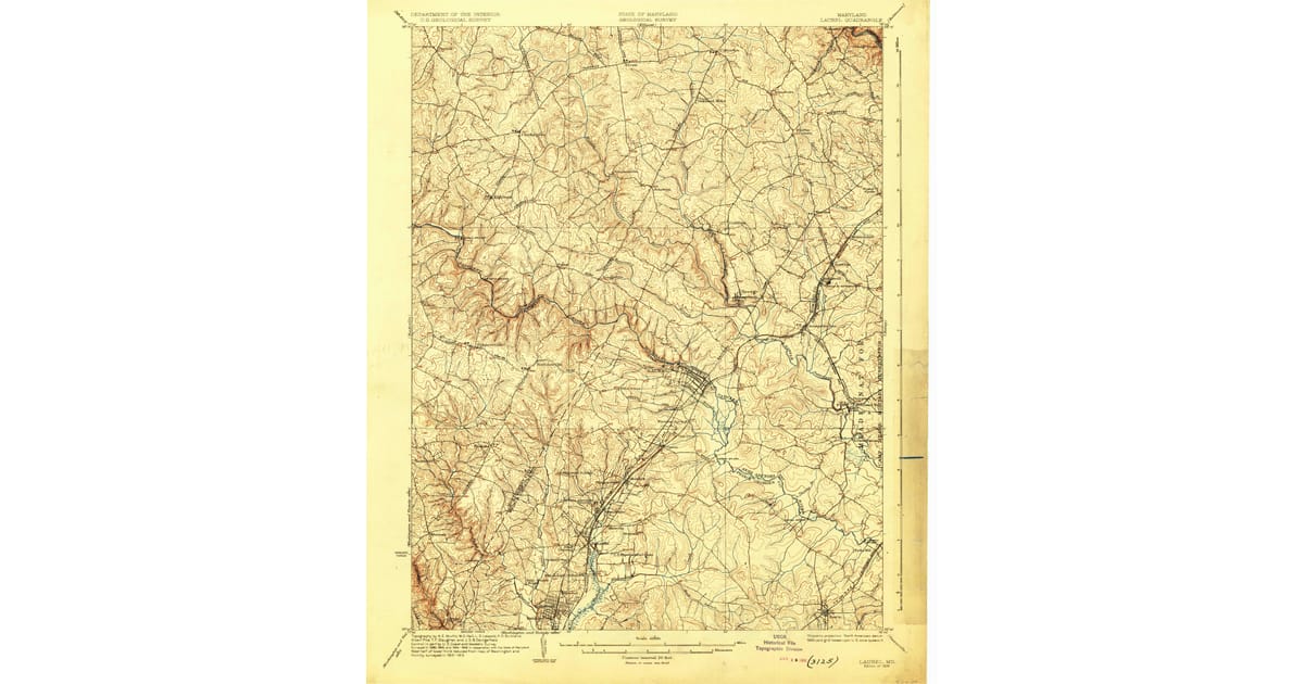 1920s Maps of Oak Crest, Prince George's County | Pastmaps