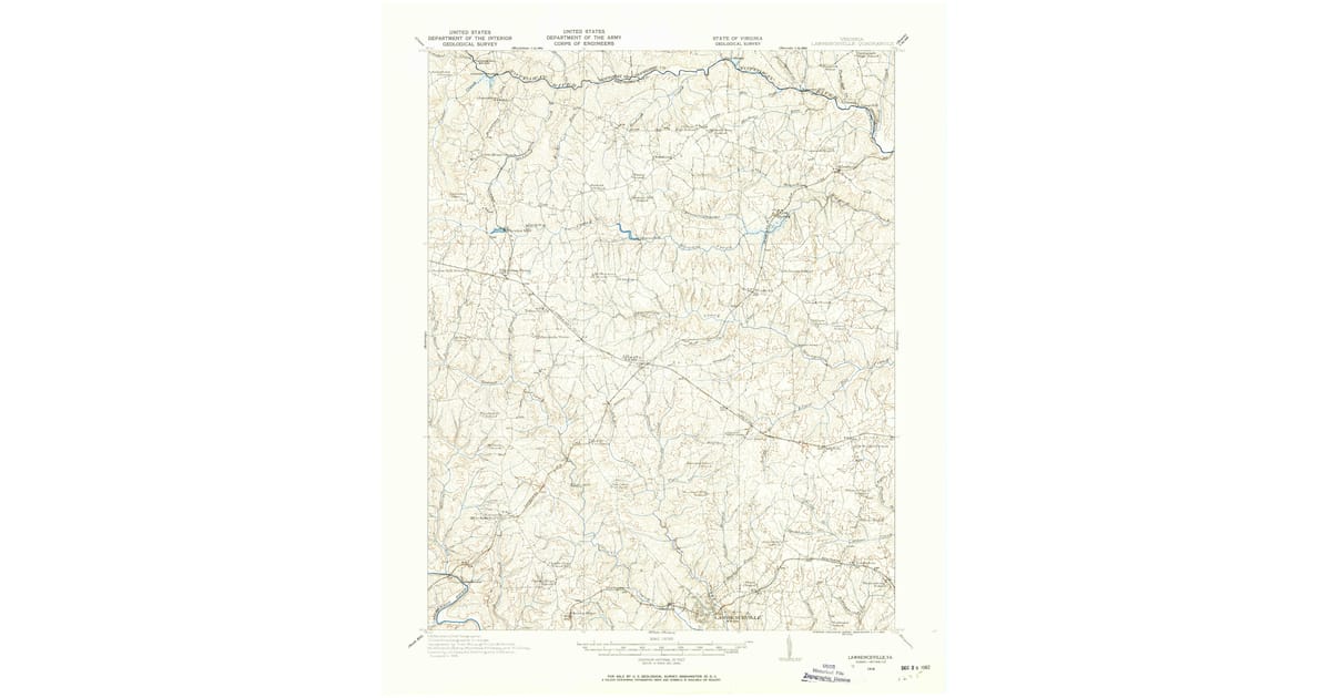 Old Maps of Sturgeonville, VA | Pastmaps