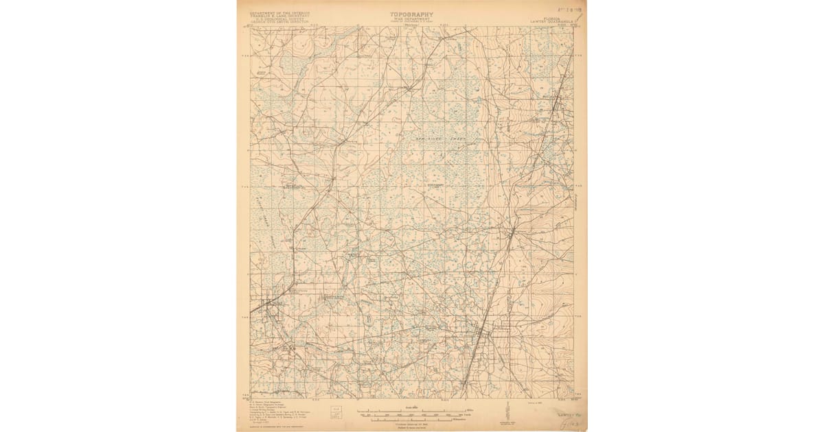 Old Maps of Union County, FL for Academic Research | Pastmaps