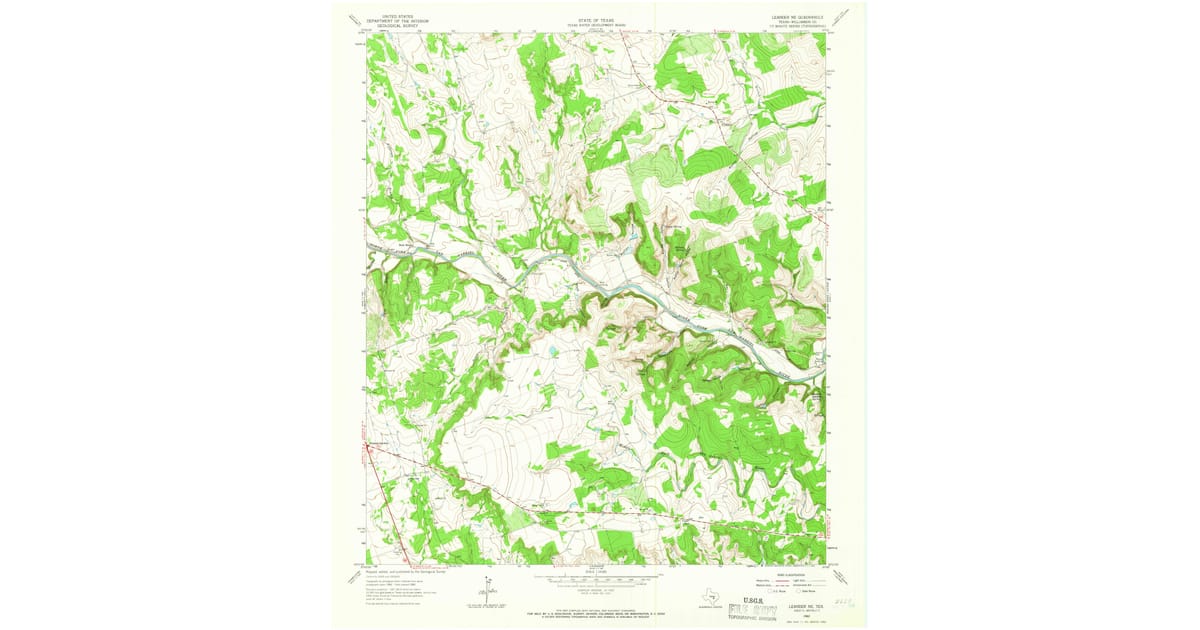 1960s Maps of Morningstar, Williamson County | Pastmaps