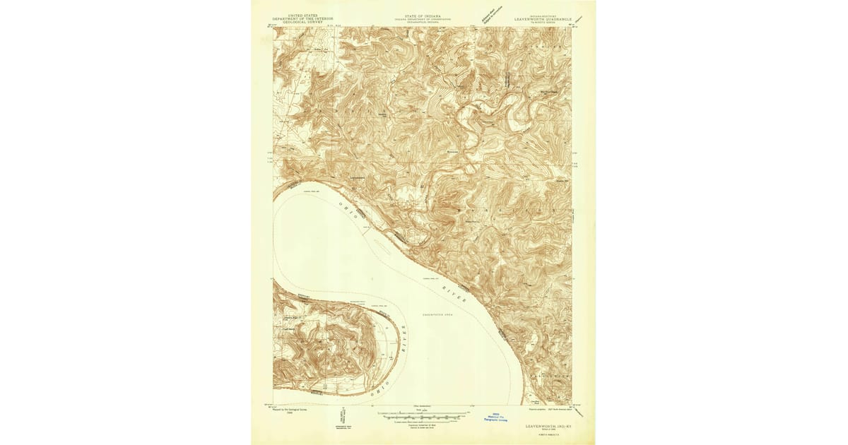 Old Maps of Crawford County, IN | Pastmaps