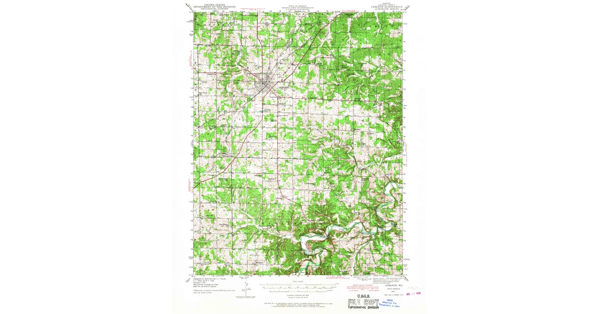 Old Maps of Russell, MO | Pastmaps