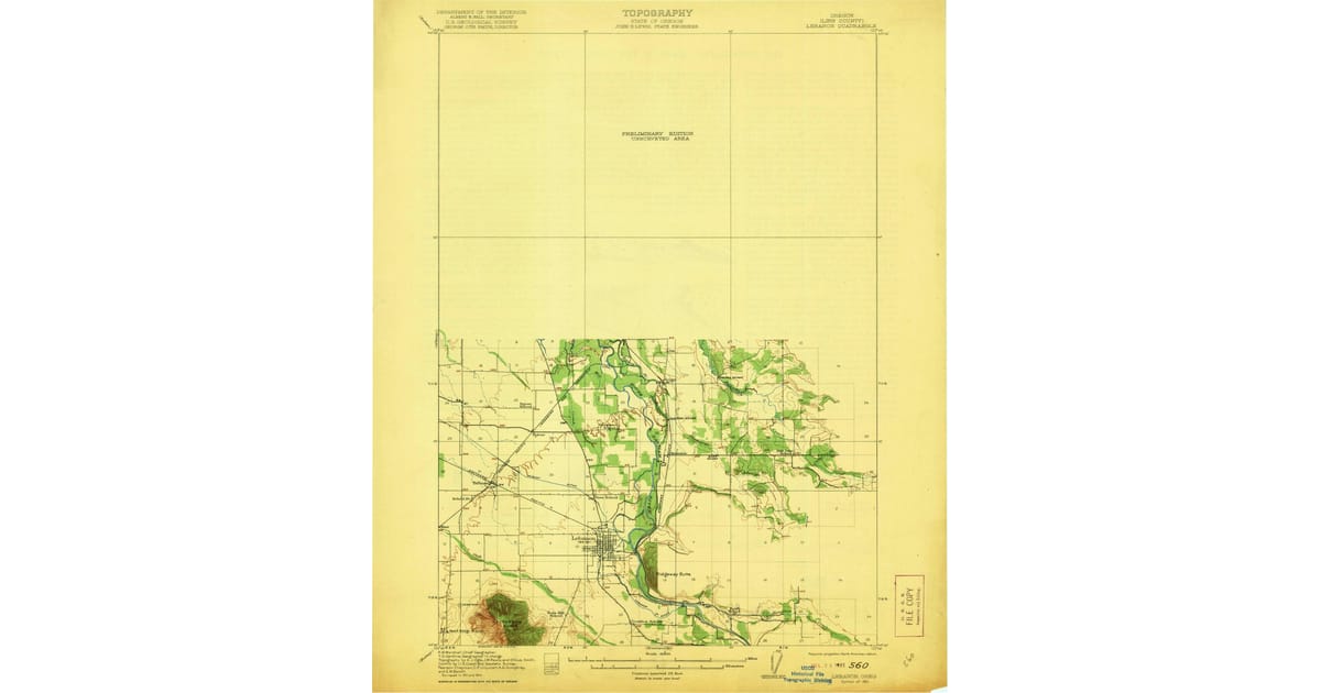 Old Maps of Marion, OR for Hiking & Exploration | Pastmaps