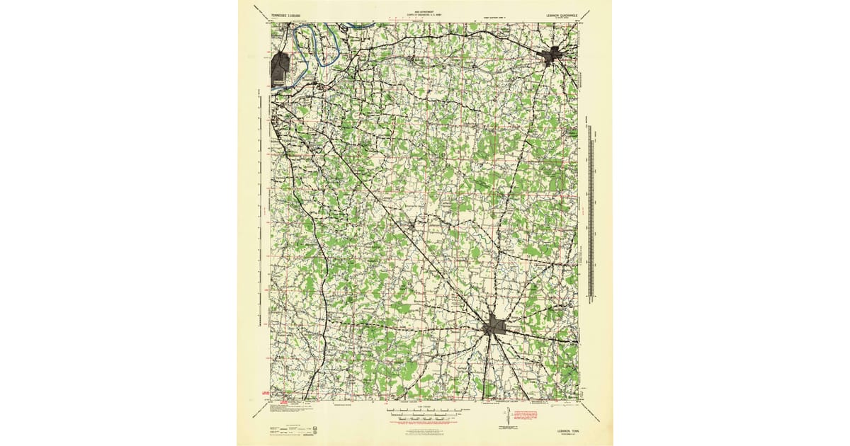 Old Maps of Bairds Mill, TN | Pastmaps