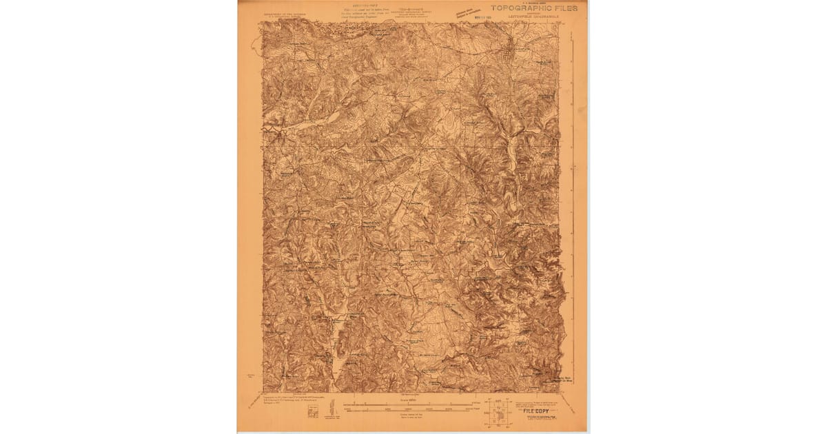 Old Maps of Ready, KY for Academic Research | Pastmaps