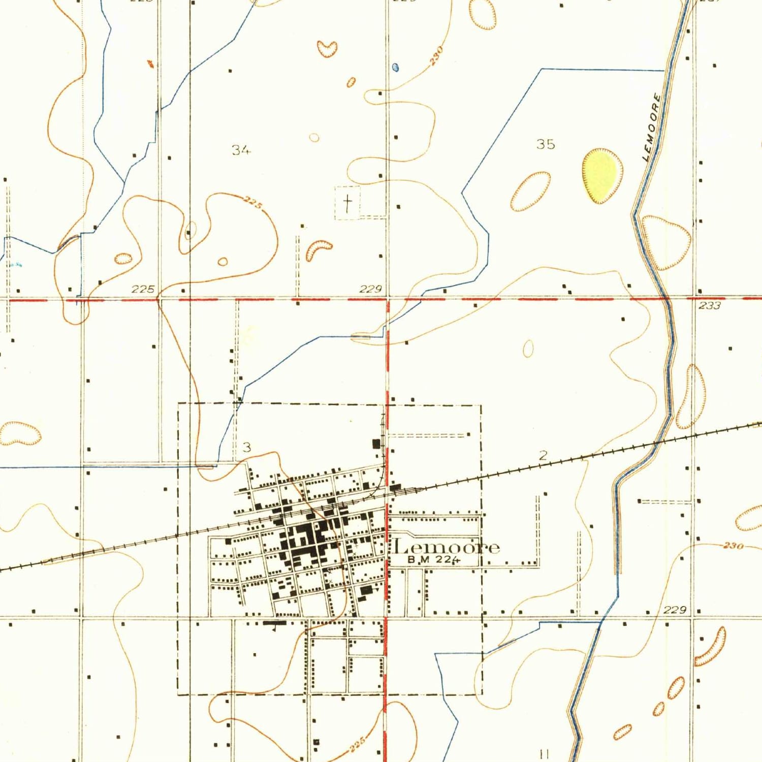 Map Of Lemoore California