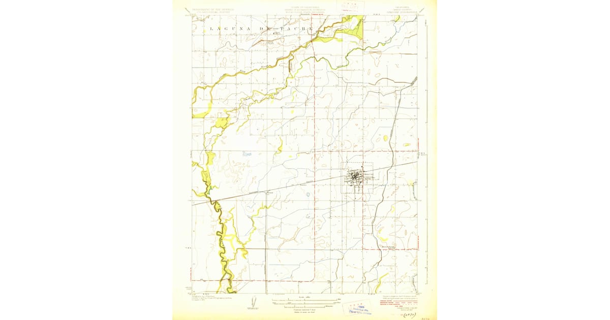 Old Maps of Lemoore, CA | Pastmaps