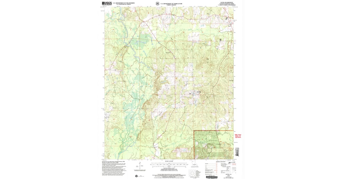 2000s (21st Century) Maps of Leton, LA | Pastmaps