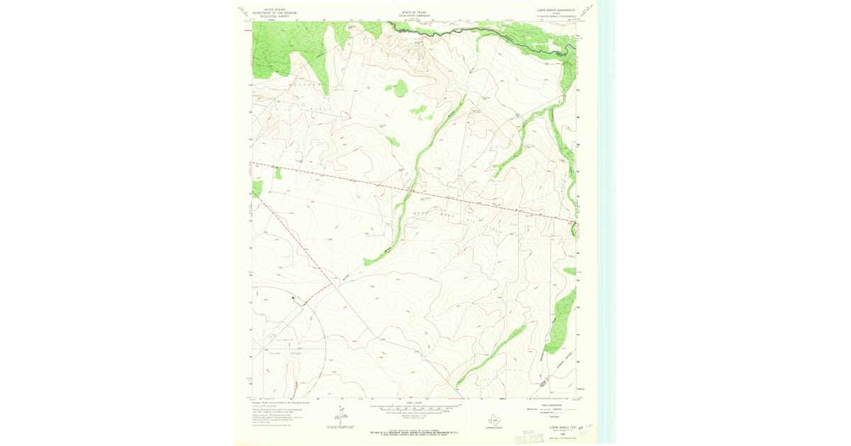 1960s Maps of Pecos County, TX | Pastmaps