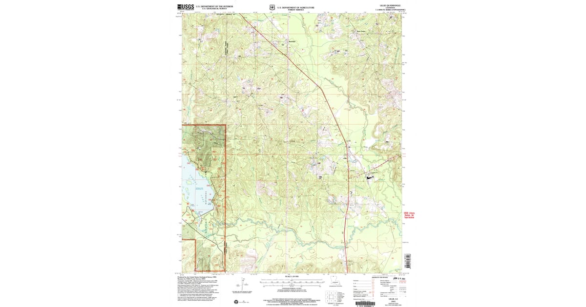 2000-2009 Maps of Junction City, LA | Pastmaps