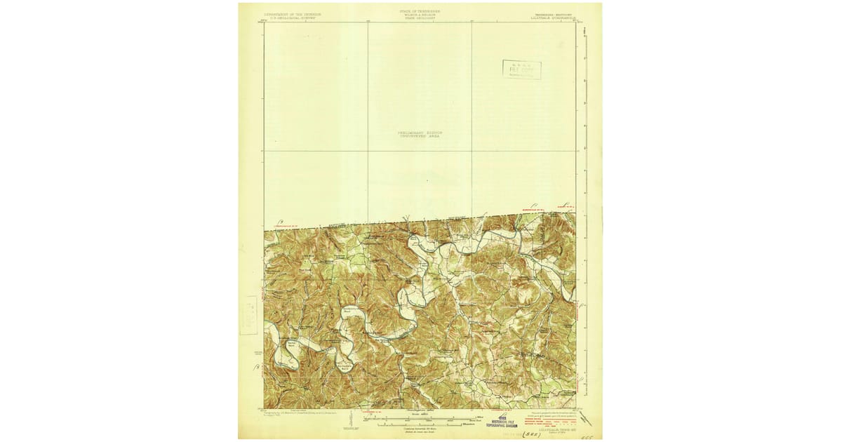 1920s Maps of Overton County, TN | Pastmaps