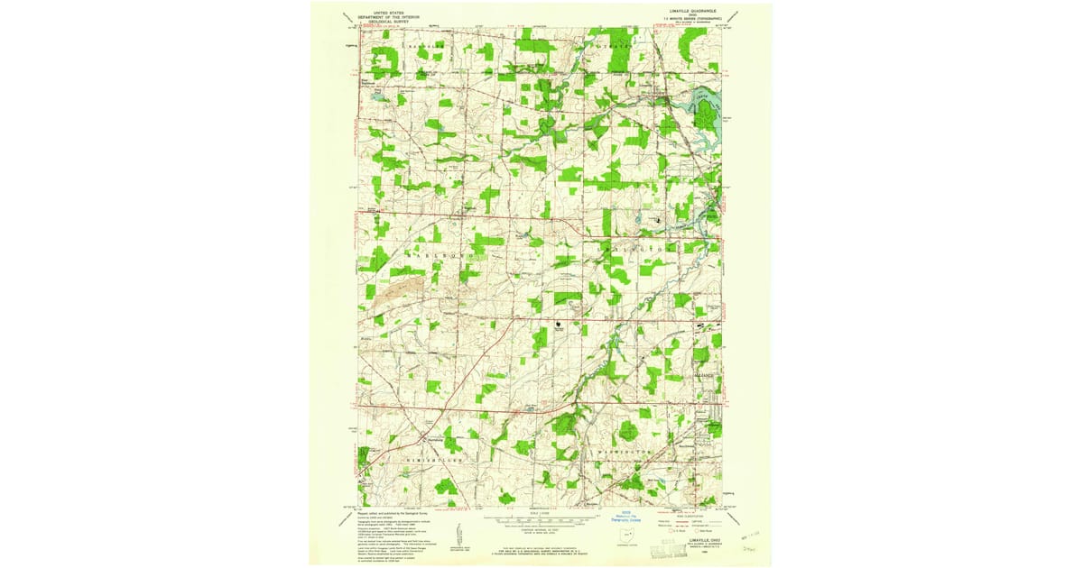 1960s Maps of Portage County, OH | Pastmaps