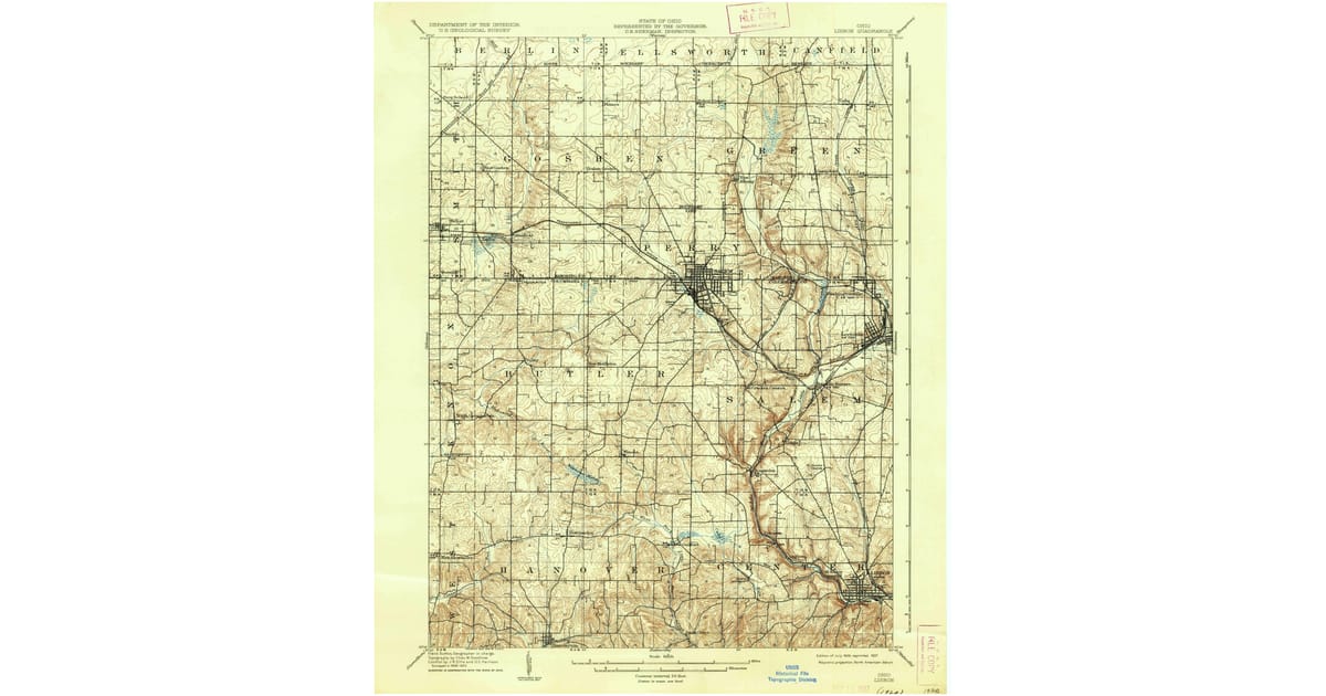 Old Maps of New Albany, OH for Academic Research | Pastmaps
