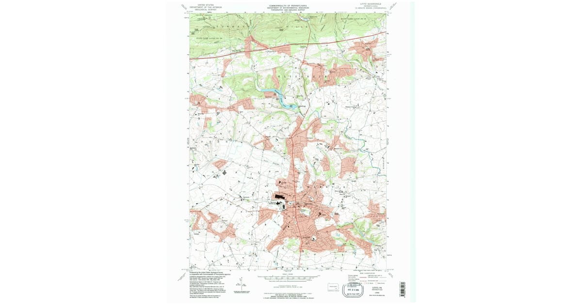 1990s Maps of Speedwell, Elizabeth Township | Pastmaps