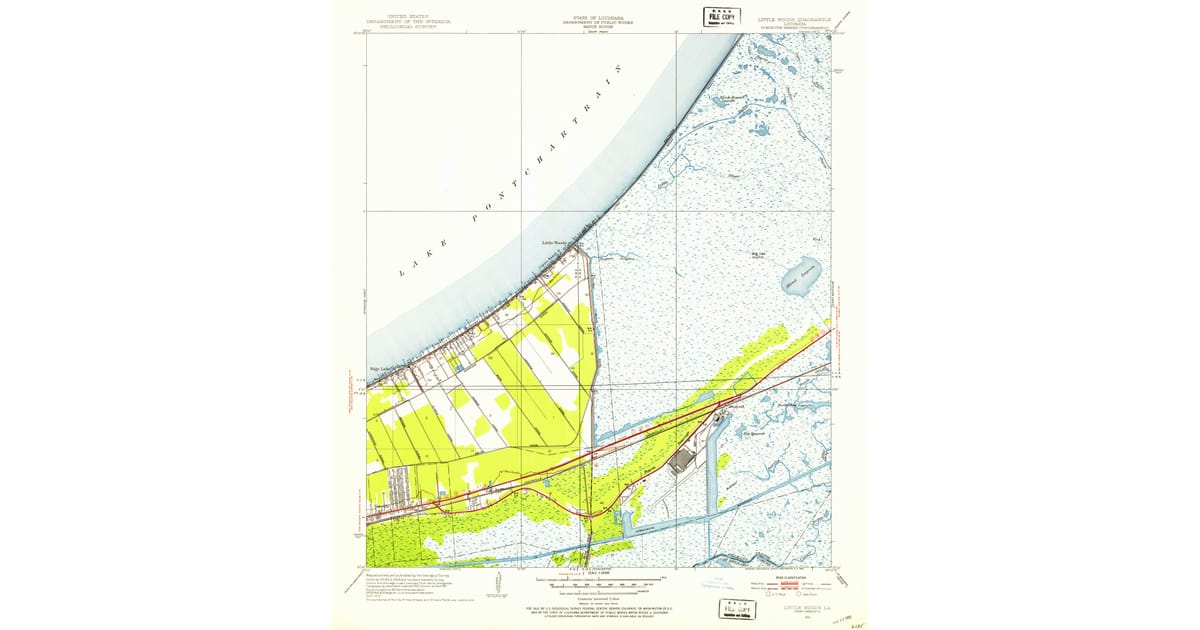 1950s Maps of Willow Brook, New Orleans | Pastmaps