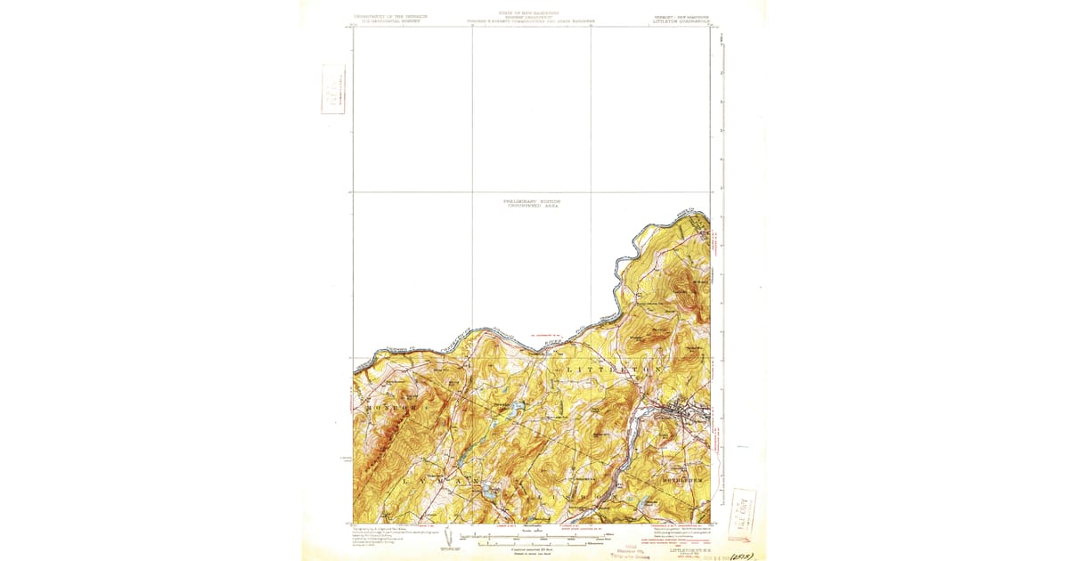 Old Historical Maps of Lyndon, VT | Pastmaps