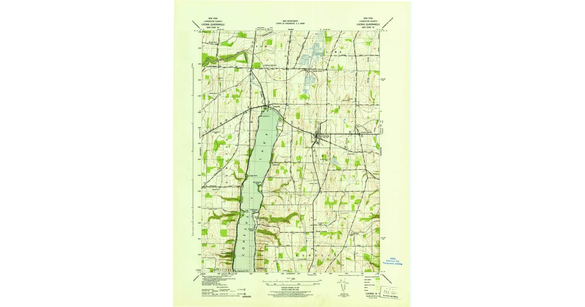 1940s Maps of Avon, NY | Pastmaps