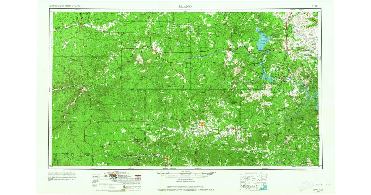 Old Maps of London, TX | Pastmaps