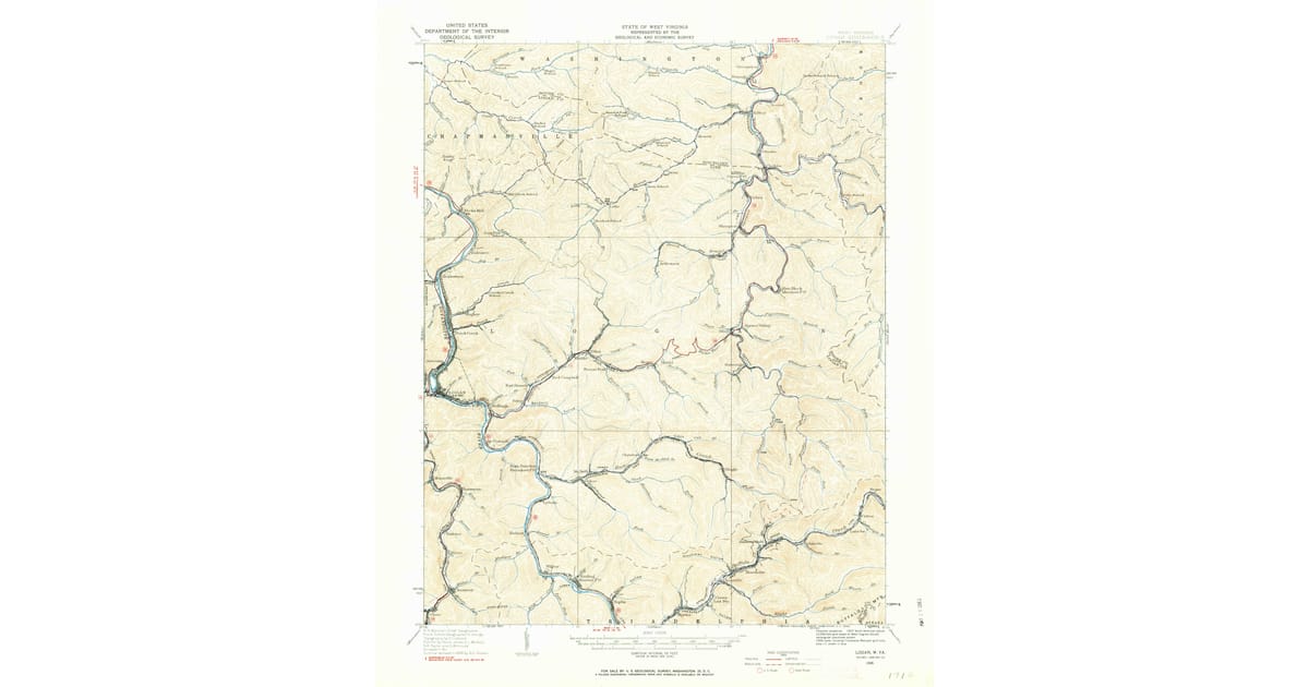 1920s Maps of Manila, WV | Pastmaps