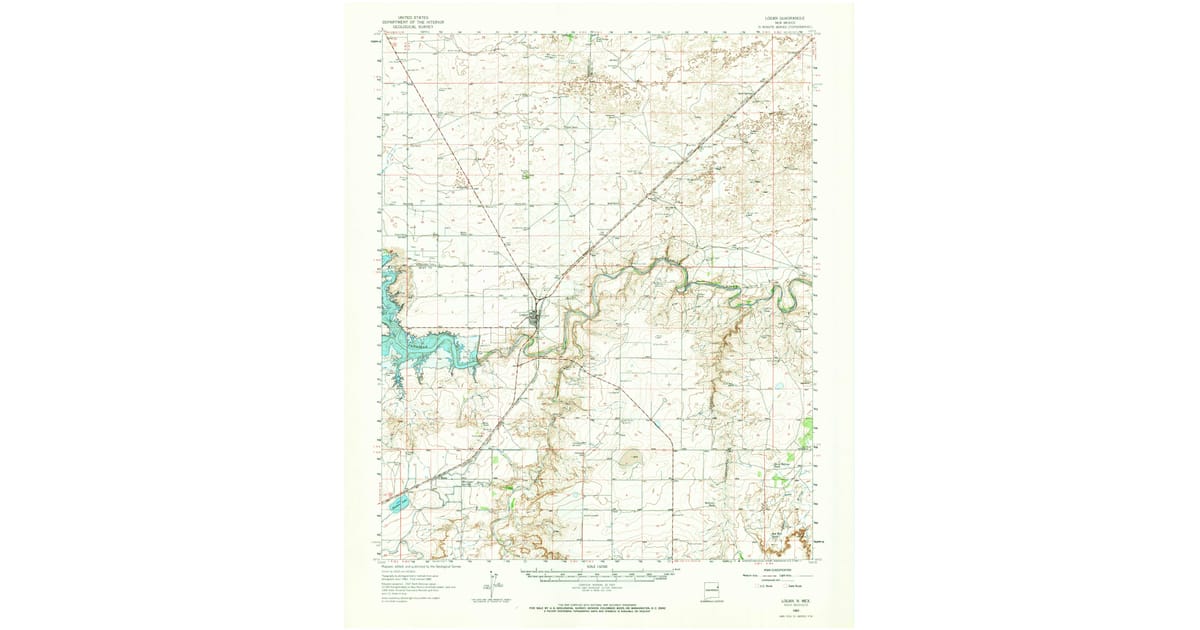 1960s Maps of Quay County, NM | Pastmaps