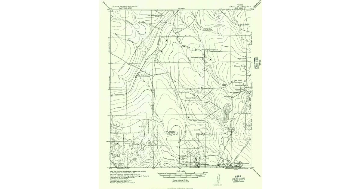 1930s Maps of Duval County, TX | Pastmaps