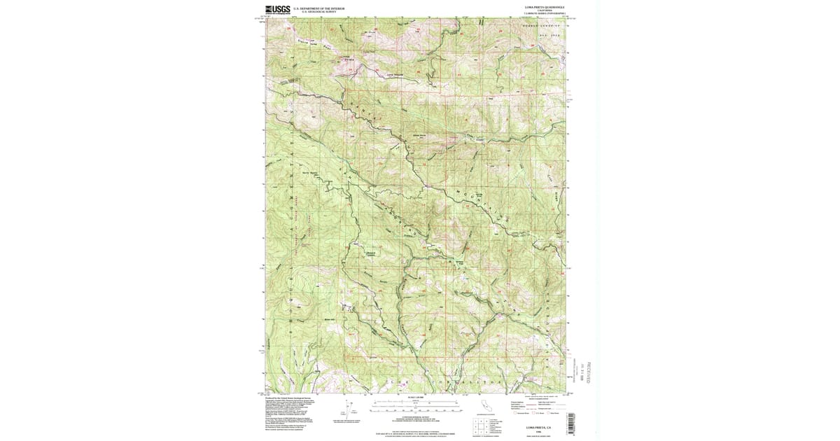 1990s Maps of Buzzard Lagoon, CA | Pastmaps