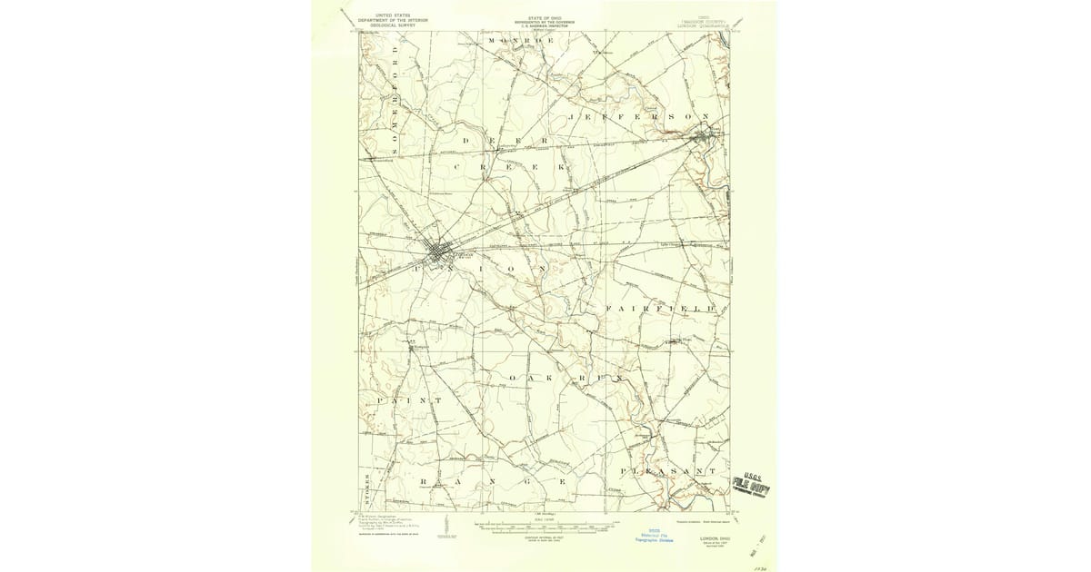 Old Maps of Choctaw Lake Subdivision, Somerford Township for Hiking ...