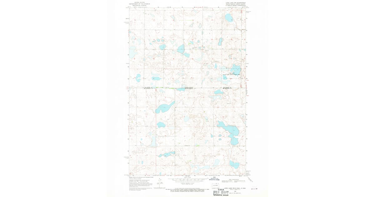 1960s Maps of McIntosh County, ND | Pastmaps