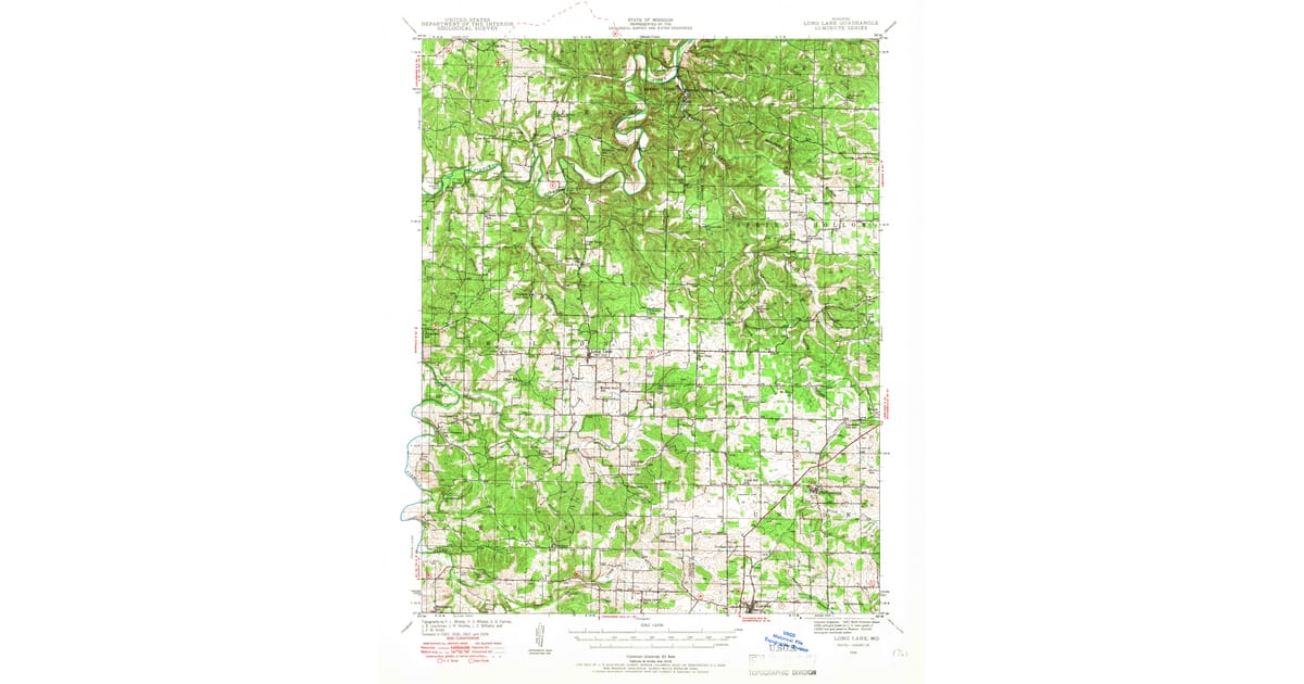 Old Maps of Cedar Ridge, MO | Pastmaps