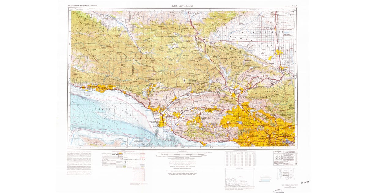 1970s Maps of City Terrace, Los Angeles County | Pastmaps