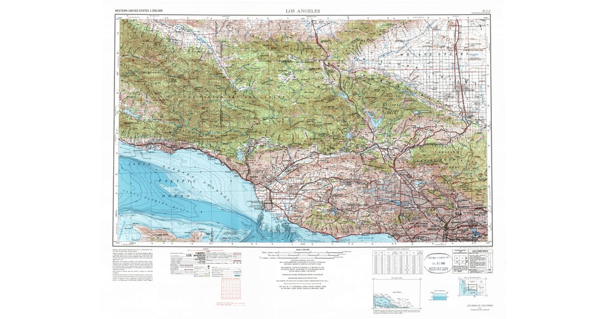 1970s Maps of El Monte, CA | Pastmaps