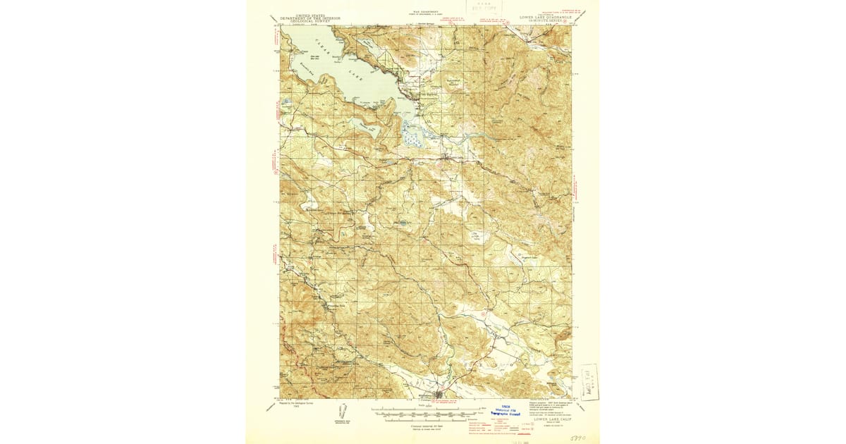 Old Maps of Harbin Springs Annex, CA | Pastmaps